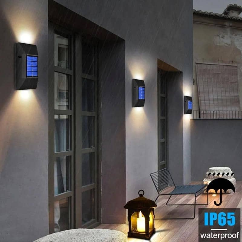 4 PAKETA Solarna LED svjetla za uređenje vrta Vanjska vodootporna ...