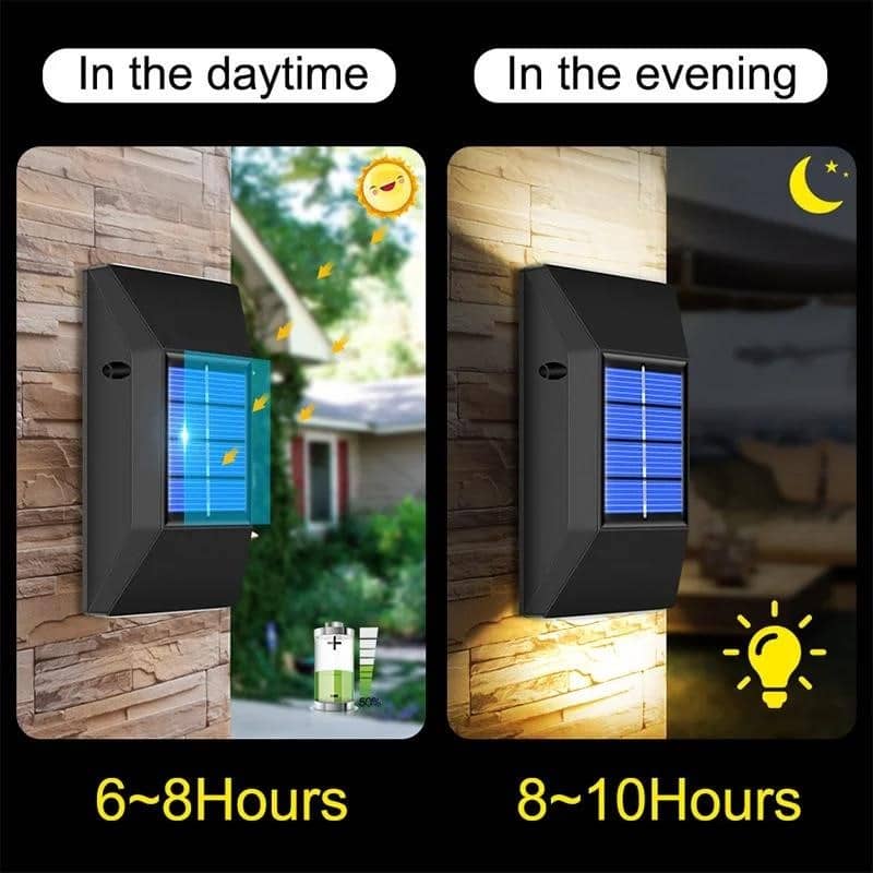 4 PAKETA Solarna LED svjetla za uređenje vrta Vanjska vodootporna ...