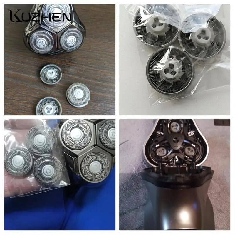 Električni aparat za brijanje, brijač, trimer za nos, 3 kom, zamjenske ...