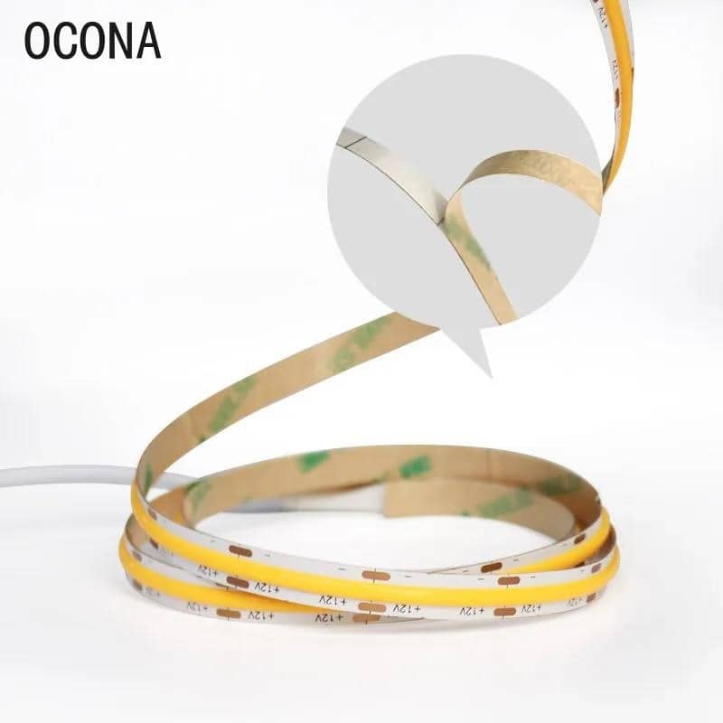 OCONA vrhunska kvaliteta 5m COB LED traka svjetla 8 mm visoki CRI Ra90 ...