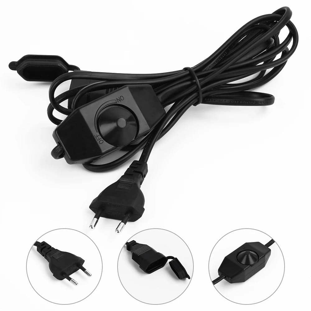 3M produžni kabel s dimmer EU utikačem - N.C.P. Web Shop